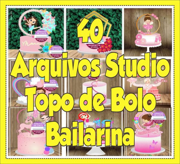Arquivo De Corte Topo De Bolo Bailarina Topo De Bolo Para Imprimir
