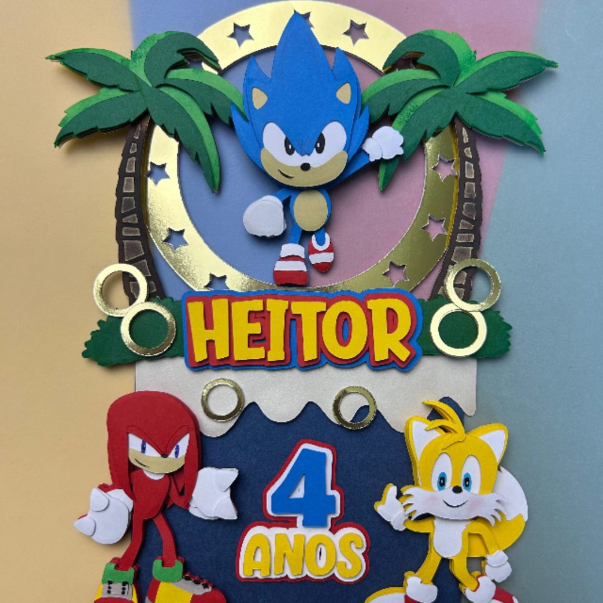 Arquivo Digital ? Topo de Bolo | Sonic e Amigos – Topo de Bolo Para ...