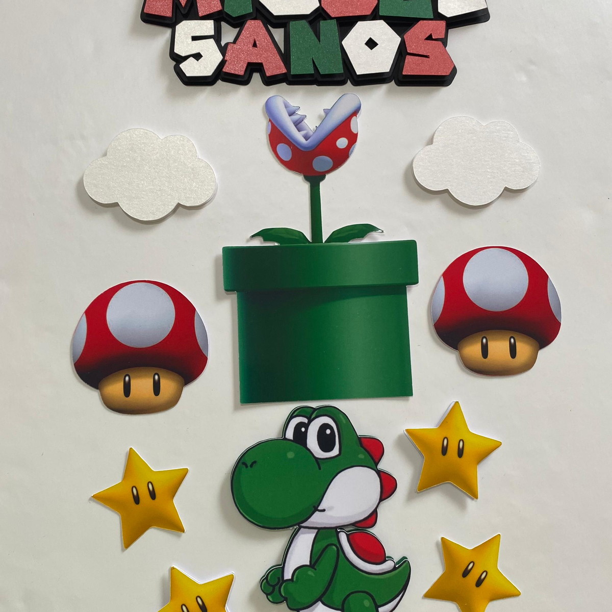 Arquivo Digital Topo de Bolo Super Mario – Topo de Bolo Para Imprimir