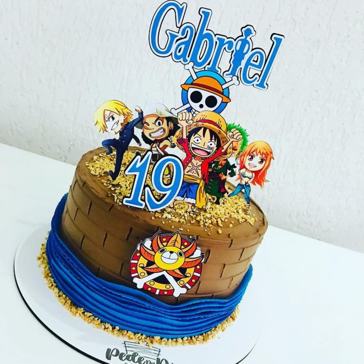 Arquivo Topo De Bolo – One Piece - Topo de Bolo Para Imprimir