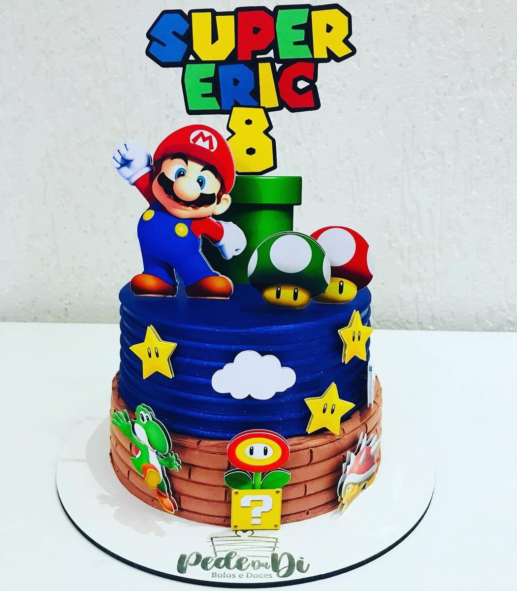 Arquivo Topo De Bolo – Super Mario – Topo de Bolo Para Imprimir
