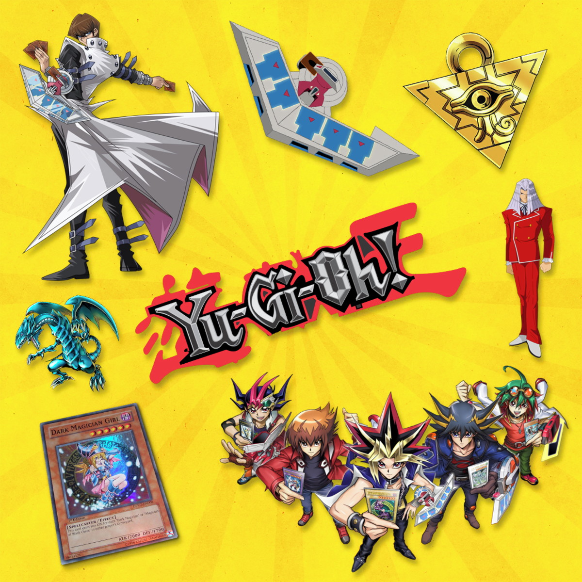 Kit Digital Yu-gi-oh! – Topo de Bolo Para Imprimir