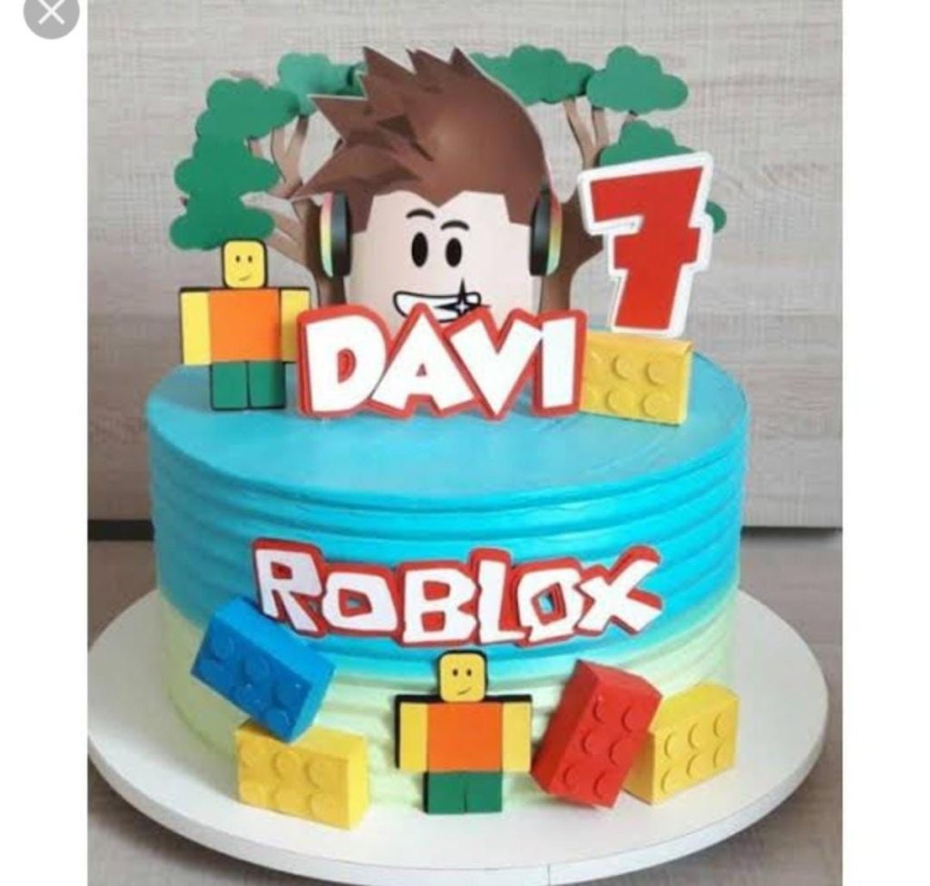 Arquivo Topo de Bolo Roblox + 4 Arquivos a Sua Escolha - Topo de Bolo ...