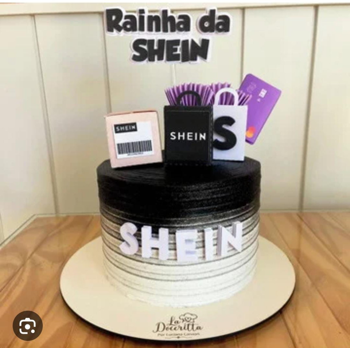 Arquivo Corte – Topo Rainha da Shein-studio - Topo de Bolo Para Imprimir