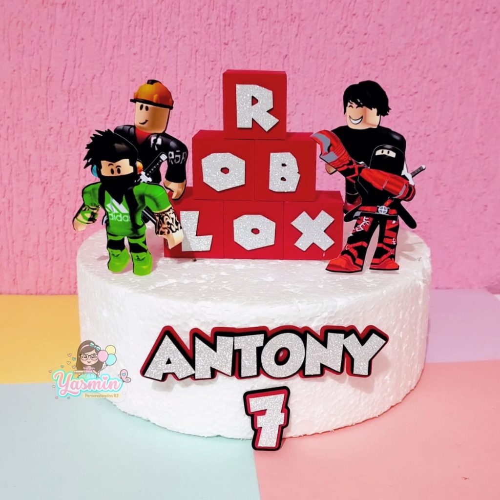 Arquivo de topo de bolo ROBLOX - Topo de Bolo Para Imprimir
