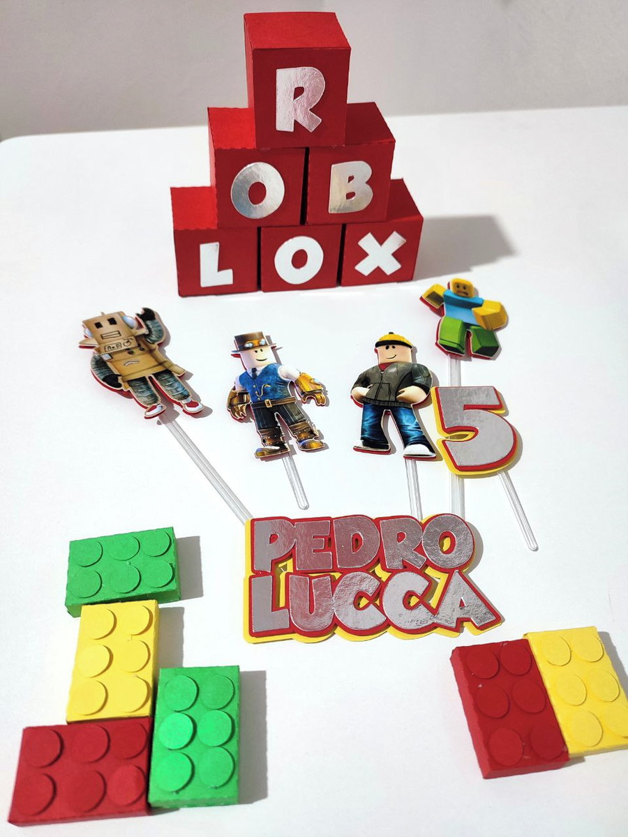 Arquivo de Corte Topo de Bolo Roblox Studio 003 - Topo de Bolo Para ...