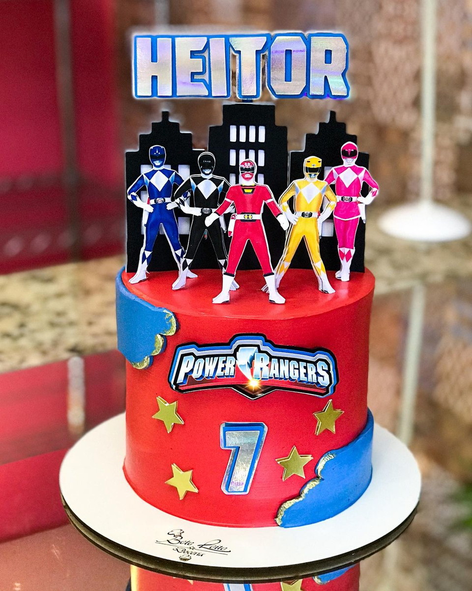 Arquivo de topo de bolo power rangers – Topo de Bolo Para Imprimir