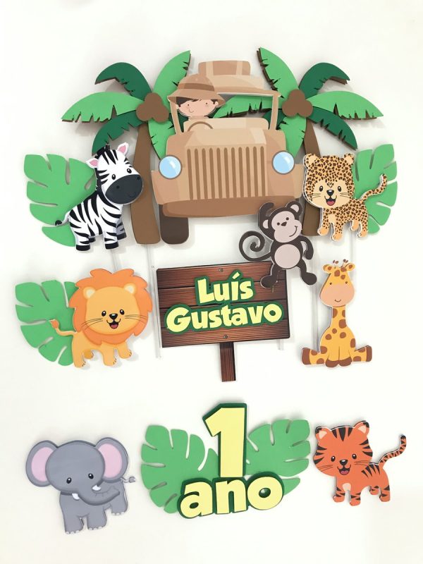 Arquivos De Corte Topos De Bolo Safari Topo De Bolo Para Imprimir