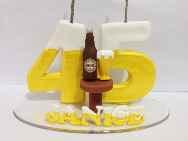 Topo de bolo Boteco - Topo de Bolo Para Imprimir