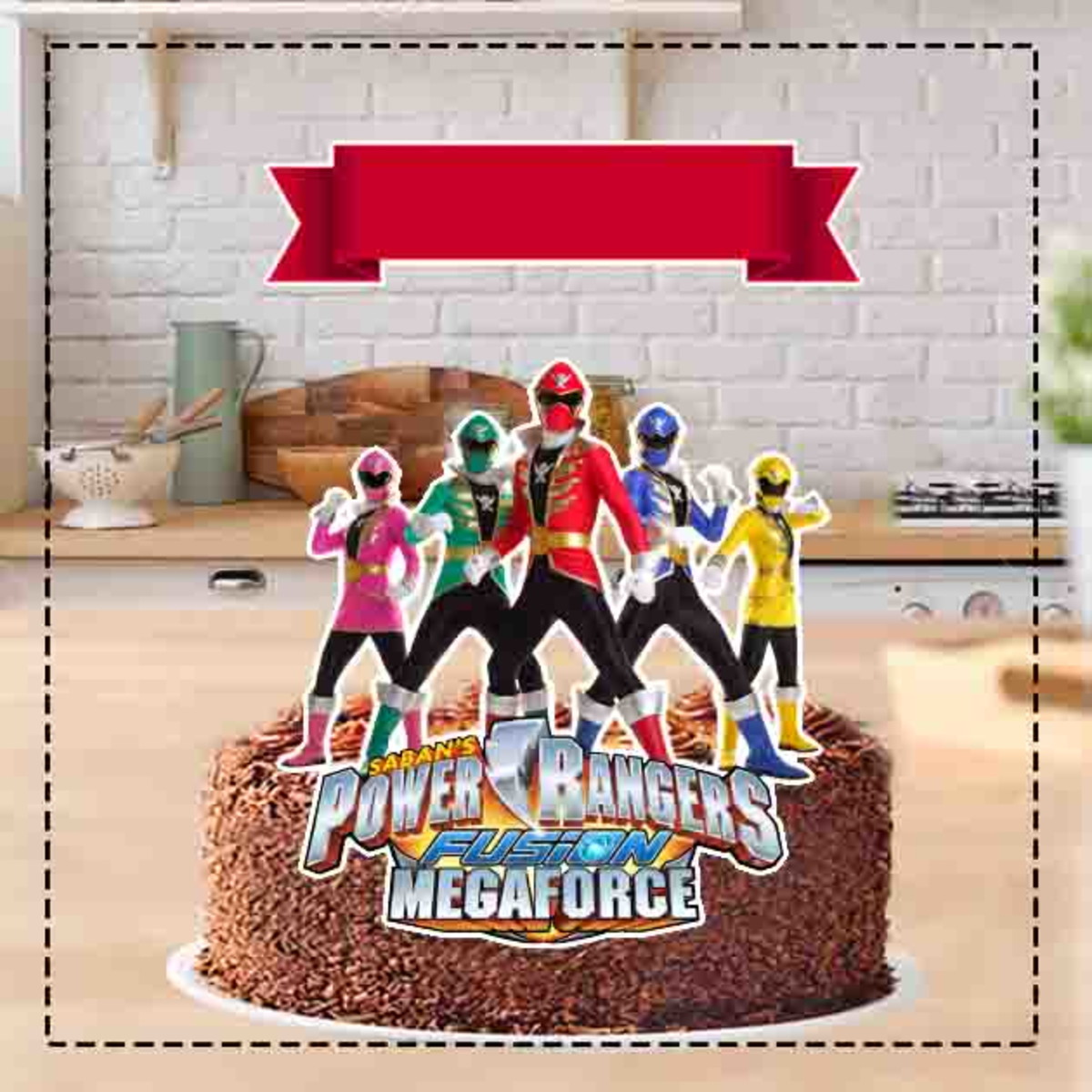 TOPPER POWER RANGERS MEGA FORCE – ARQUIVO DIGITAL - Topo de Bolo Para ...