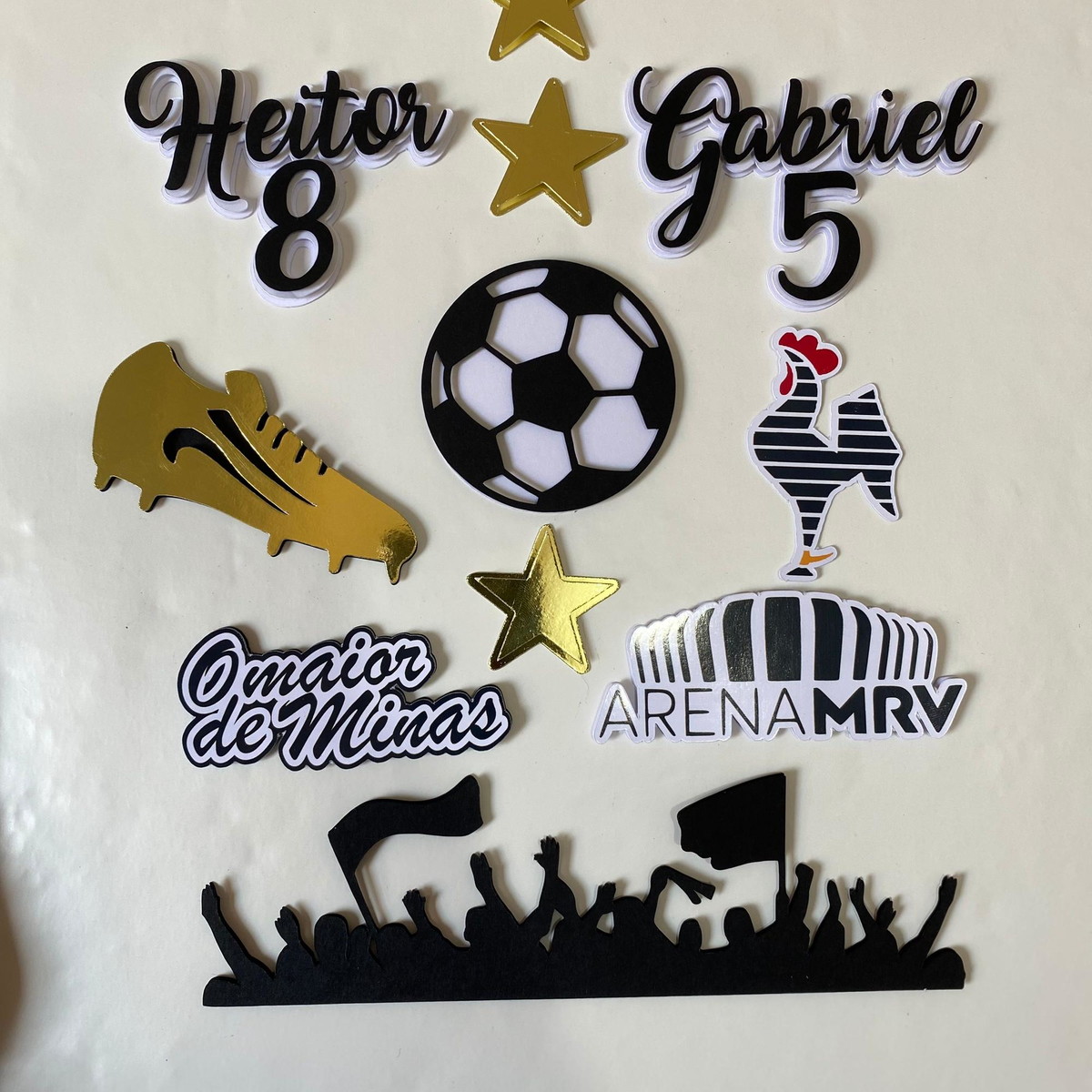 Arquivo de Corte Topo de Bolo Futebol Galo - Topo de Bolo Para Imprimir Arquivo de Corte Topo de Bolo Futebol Galo - Topo de Bolo Para Imprimir