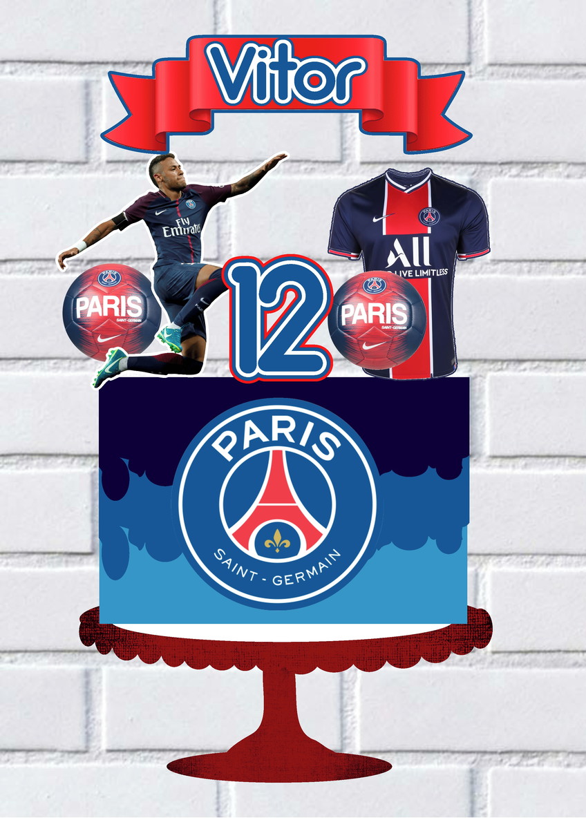 Arquivo de Corte Topo de Bolo Time Psg Studio - Topo de Bolo Para Imprimir