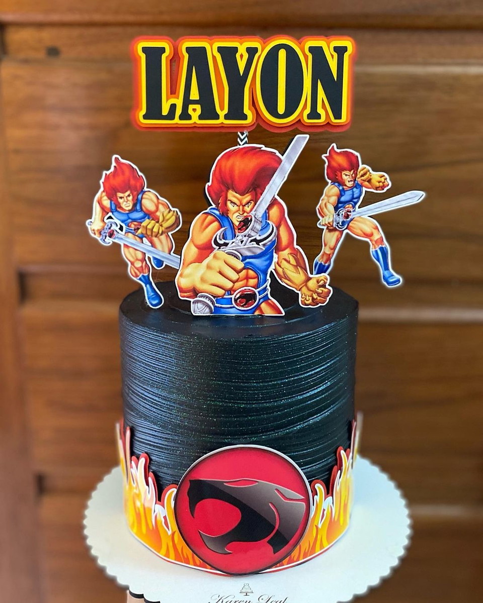 Arquivo de topo de bolo thundercats - Topo de Bolo Para Imprimir