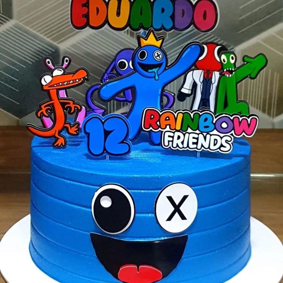 Arquivo de Topo de Rainbow Friends - Topo de Bolo Para Imprimir