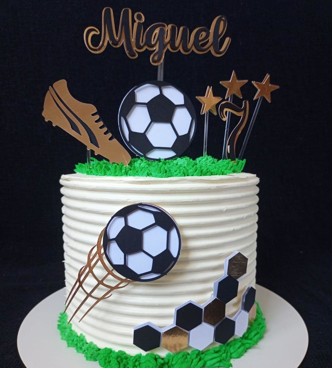 Arquivo Digital - Topo Futebol - Topo de Bolo Para Imprimir