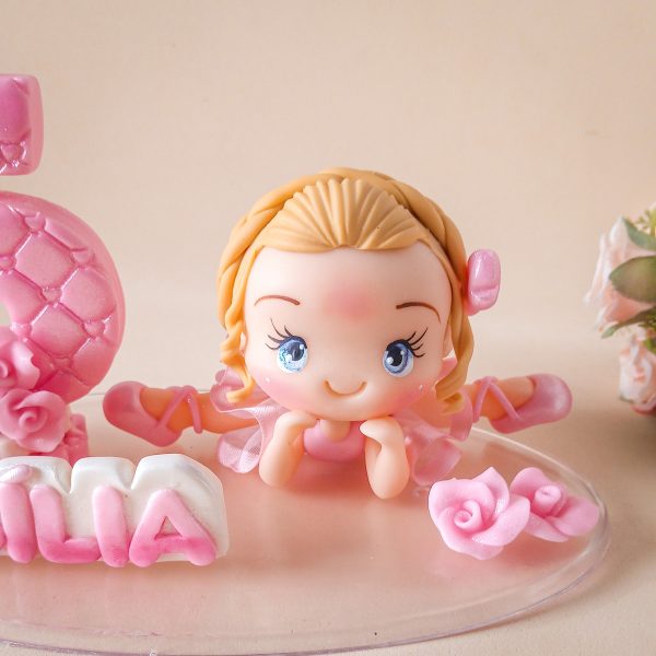 Topo De Bolo Bailarina Em Biscuit Topo De Bolo Para Imprimir