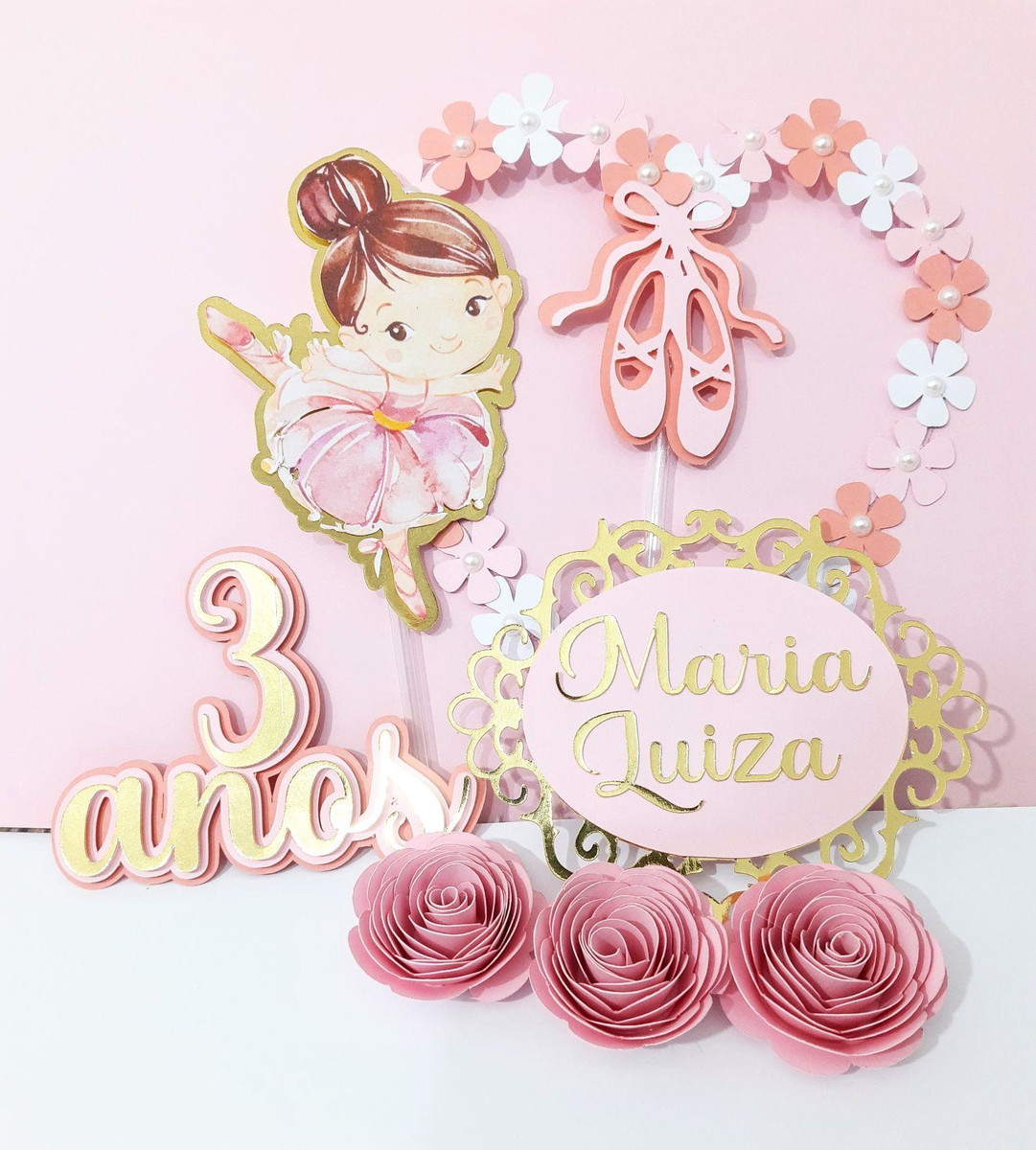 Topo De Bolo Bailarina Topo De Bolo Para Imprimir