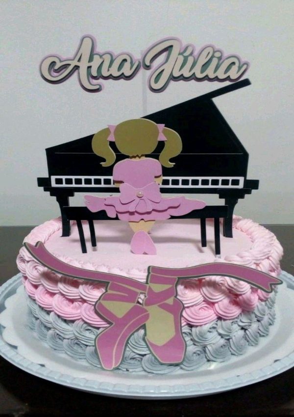 Arquivo De Corte Topo De Bolo Bailarina 15251 Studio Topo De Bolo