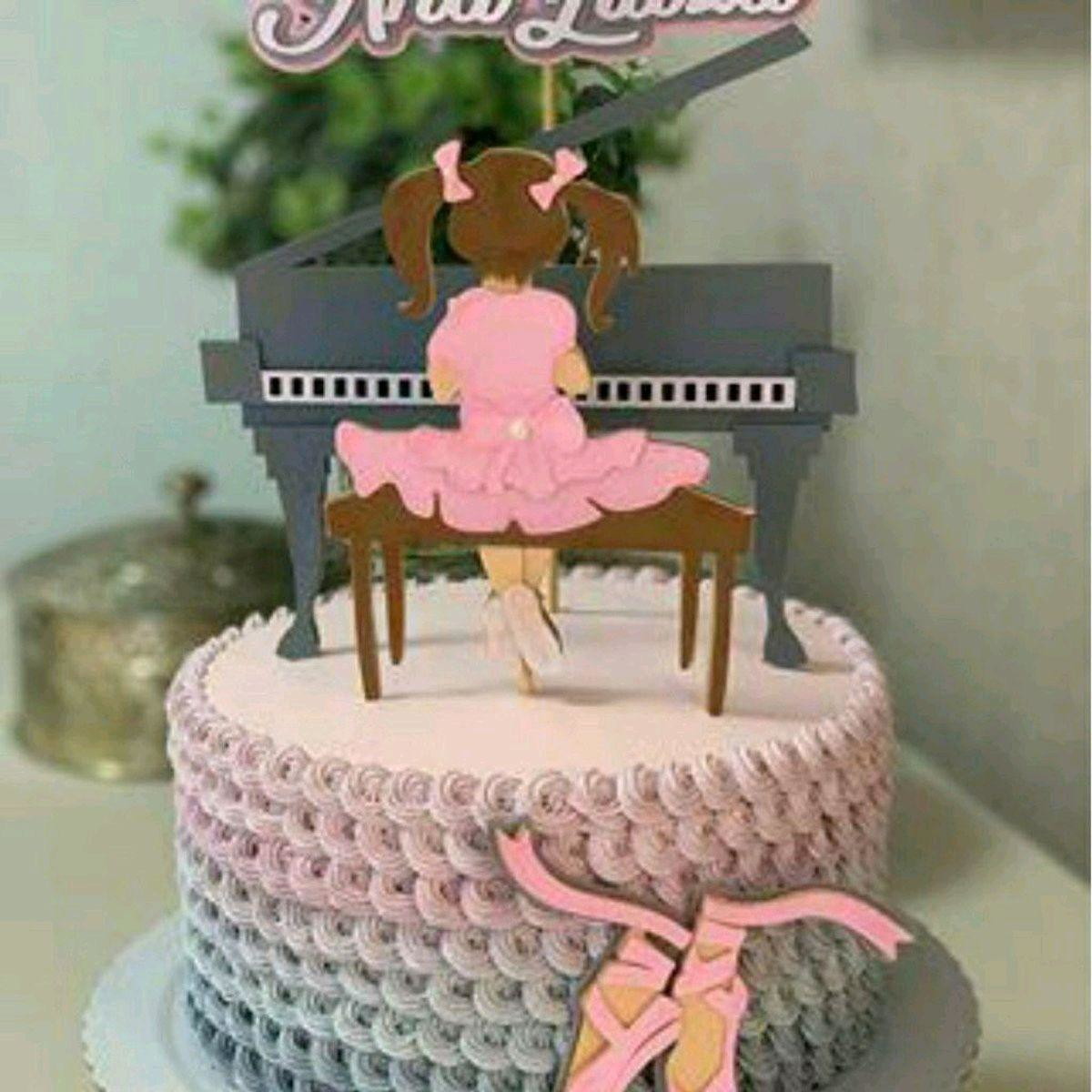 Arquivo De Corte Topo De Bolo Bailarina 15251 Studio Topo De Bolo